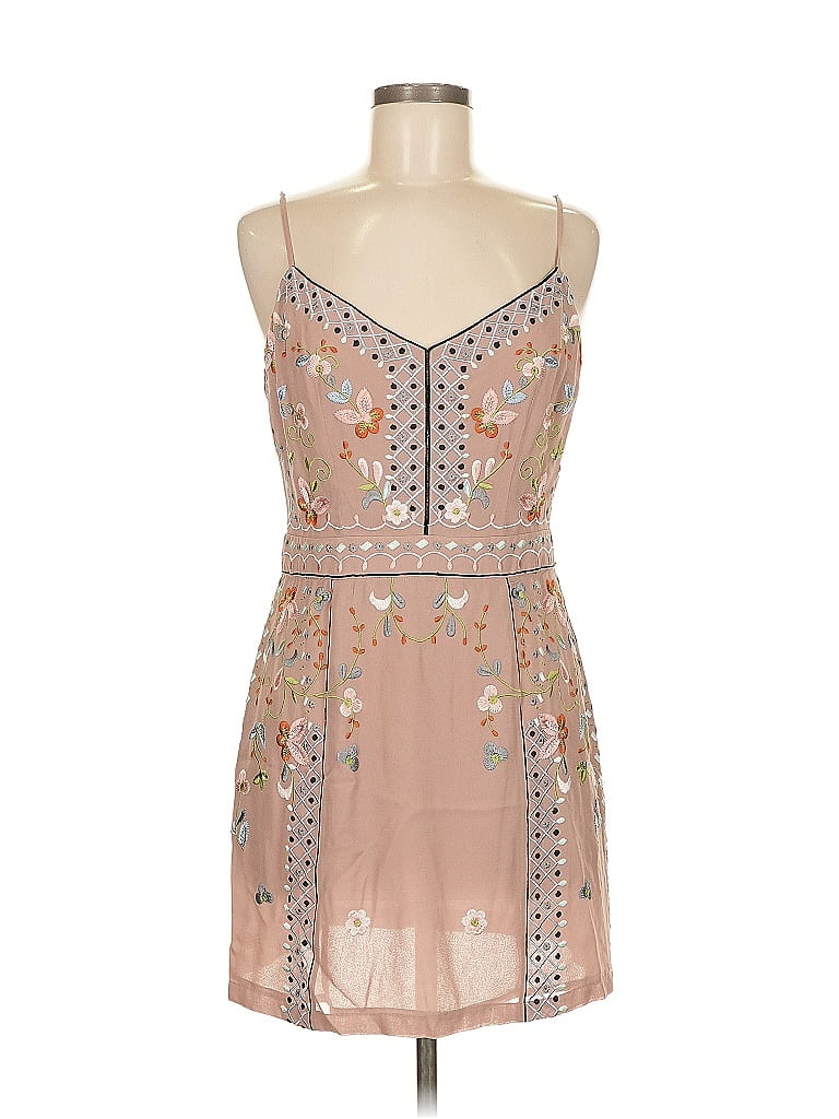 French Connection Tan Cocktail Dress Size 8 - 75% off | ThredUp