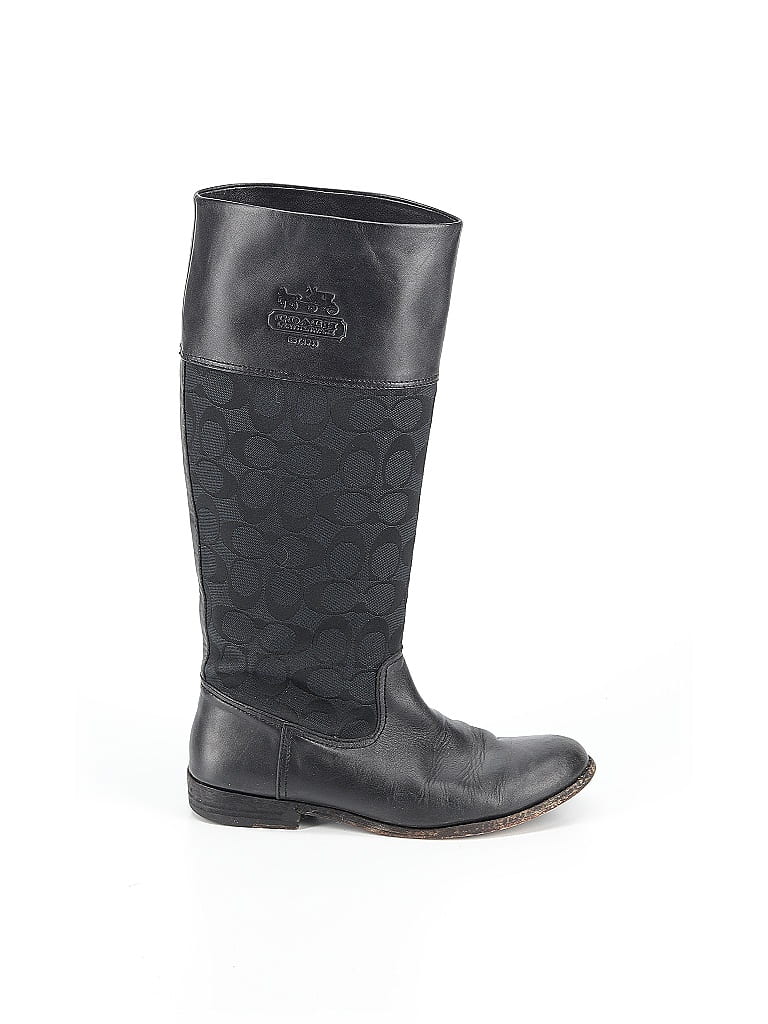 Coach 1941 Black Boots Size 8 - 77% off | ThredUp