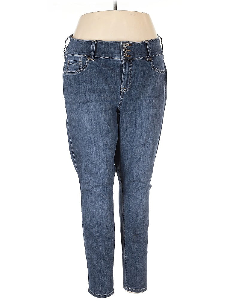Torrid Solid Blue Jeans Size 18 - 57% off | ThredUp