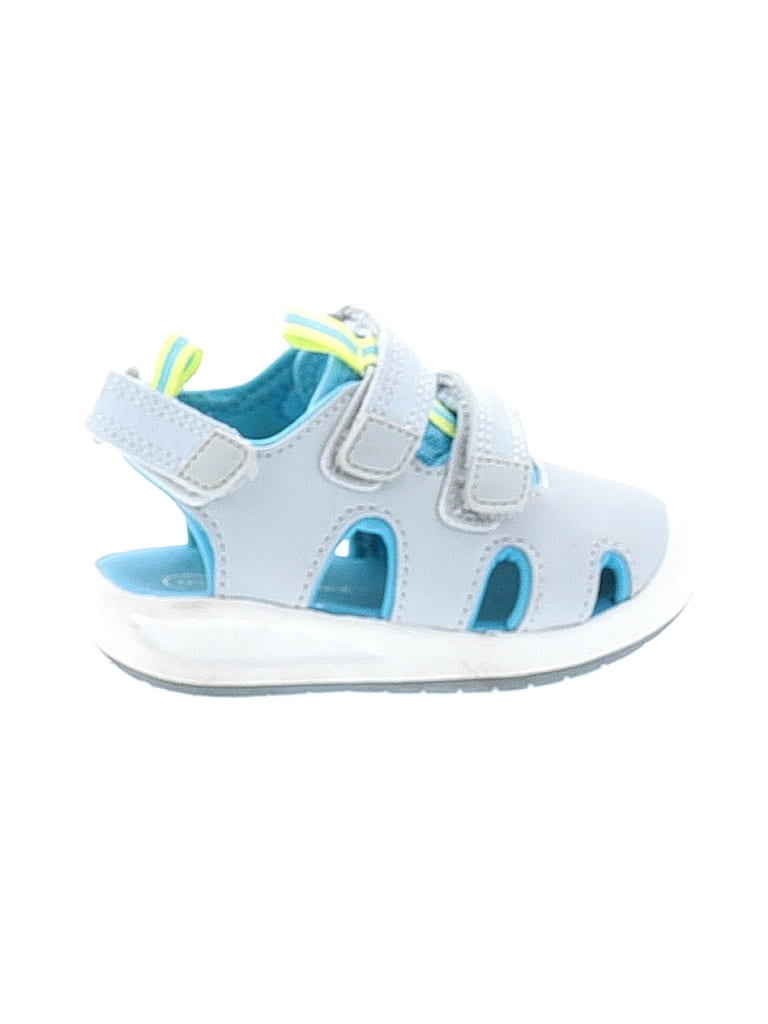 Cat & Jack Blue Gray Sandals Size 5 - 0% off | ThredUp