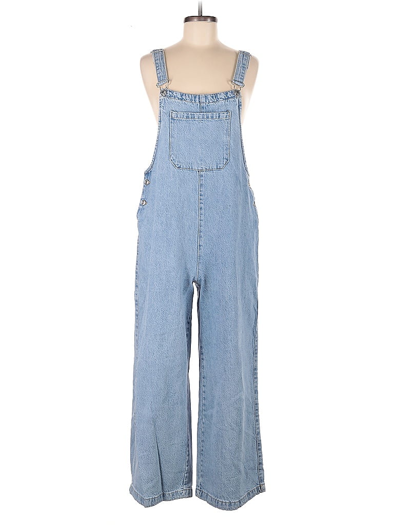 MNG 100% Cotton Blue Overalls Size M - 37% off | ThredUp