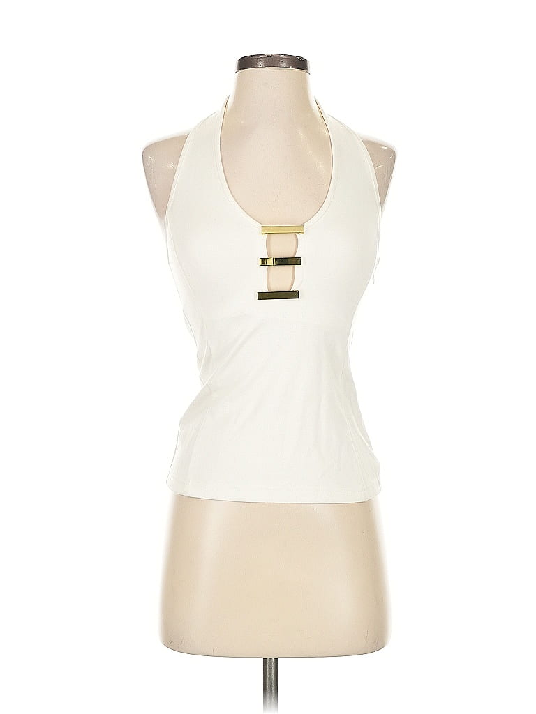 Bebe Ivory Halter Top Size XS - 71% off | ThredUp