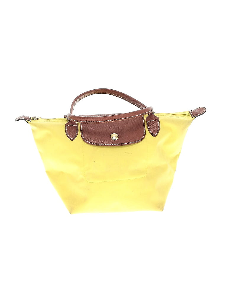 Longchamp Yellow Le Pliage Small Tote One size - 55% off | ThredUp