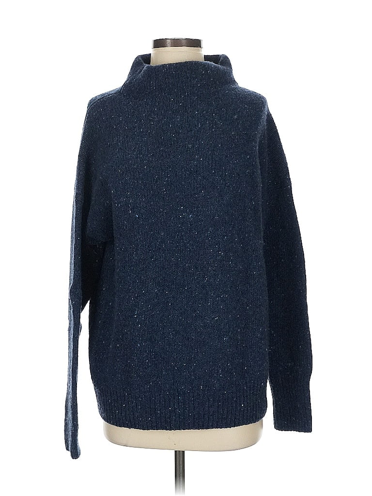 Vince. Blue Wool Pullover Sweater Size S - 78% off | ThredUp