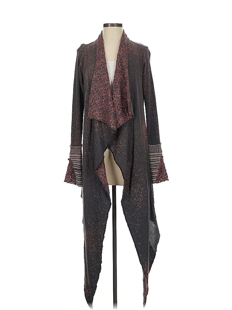 Aratta Silent Journey Brown Gray Kimono Size S - 20% off | ThredUp