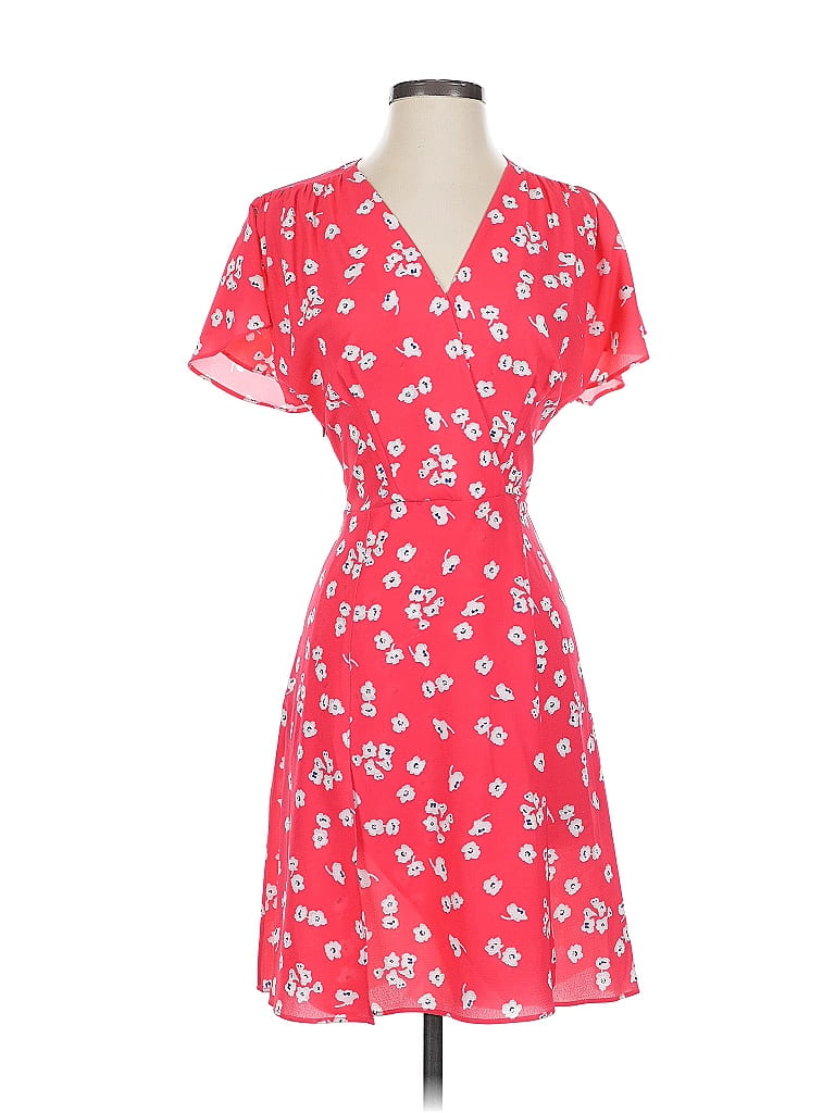 French Connection Red Casual Dress Size 4 - 74% off | ThredUp