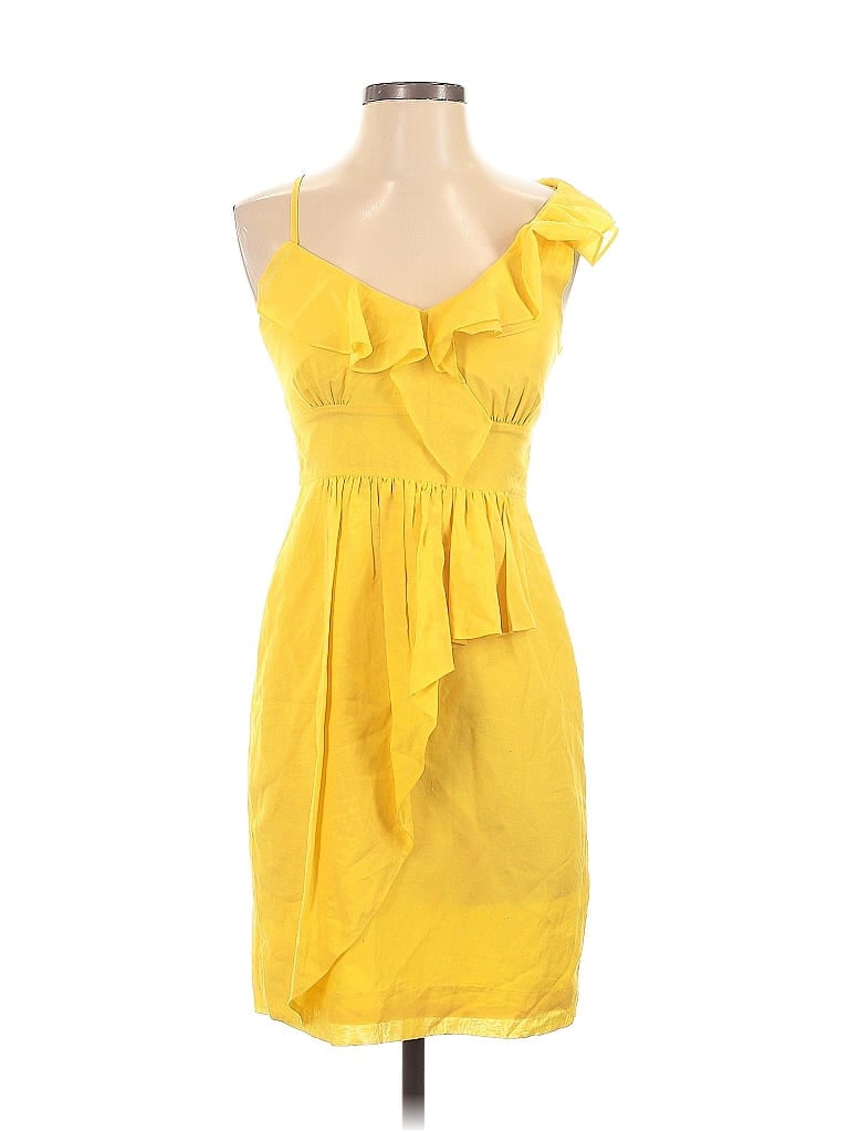 Gianni Bini Yellow Cocktail Dress Size 2 - 66% off | ThredUp