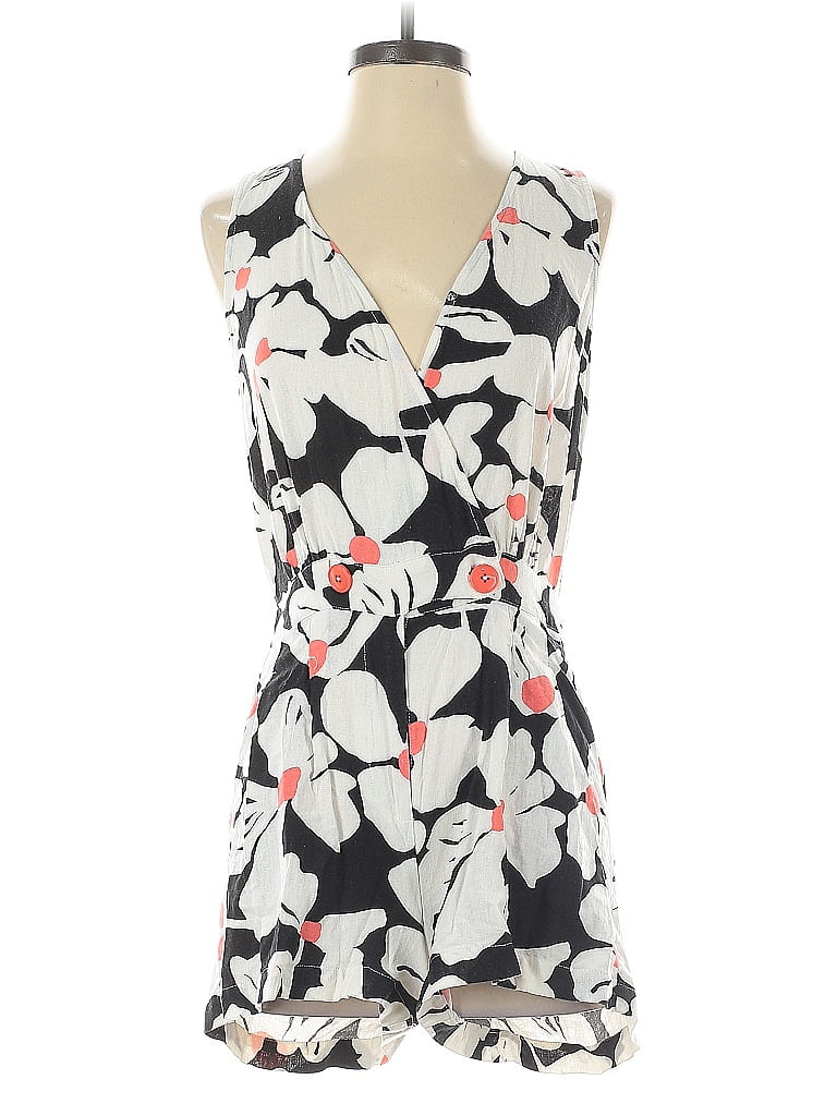 ModCloth 100% Linen Print Gray Black Cocktail Dress Size S - 66% off ...