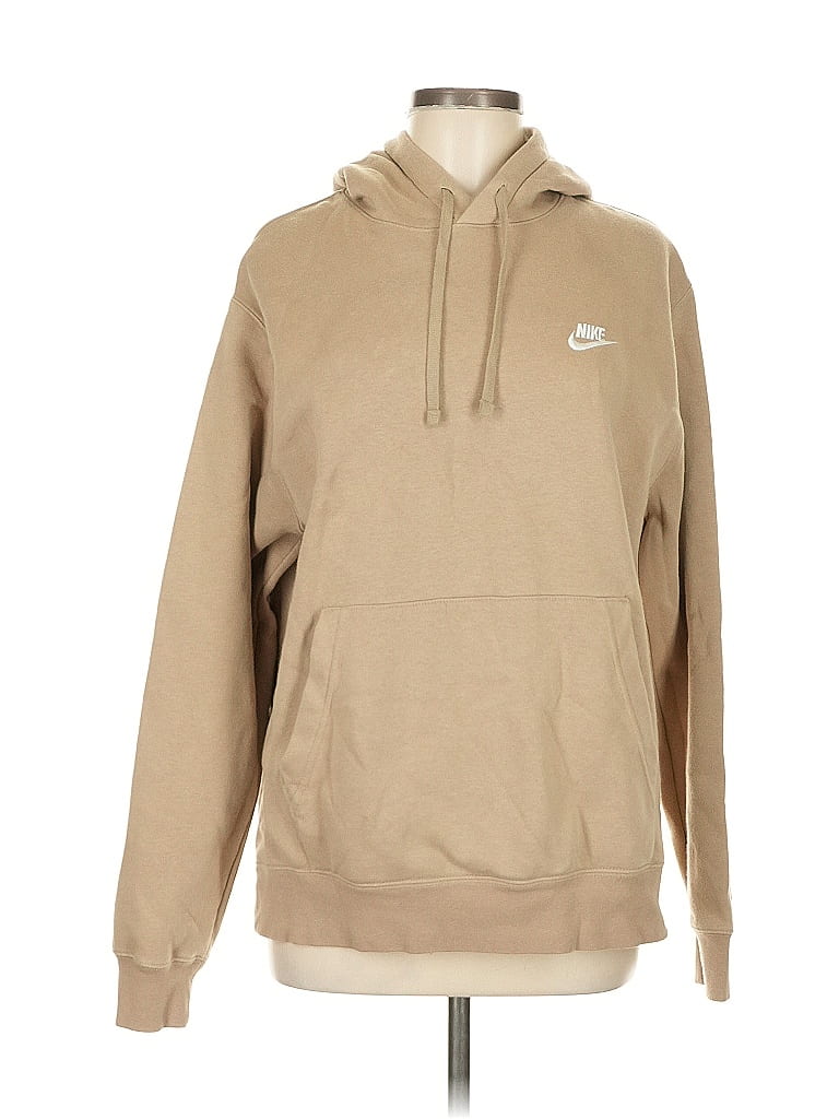 Nike Tan Pullover Hoodie Size M - 68% off | ThredUp