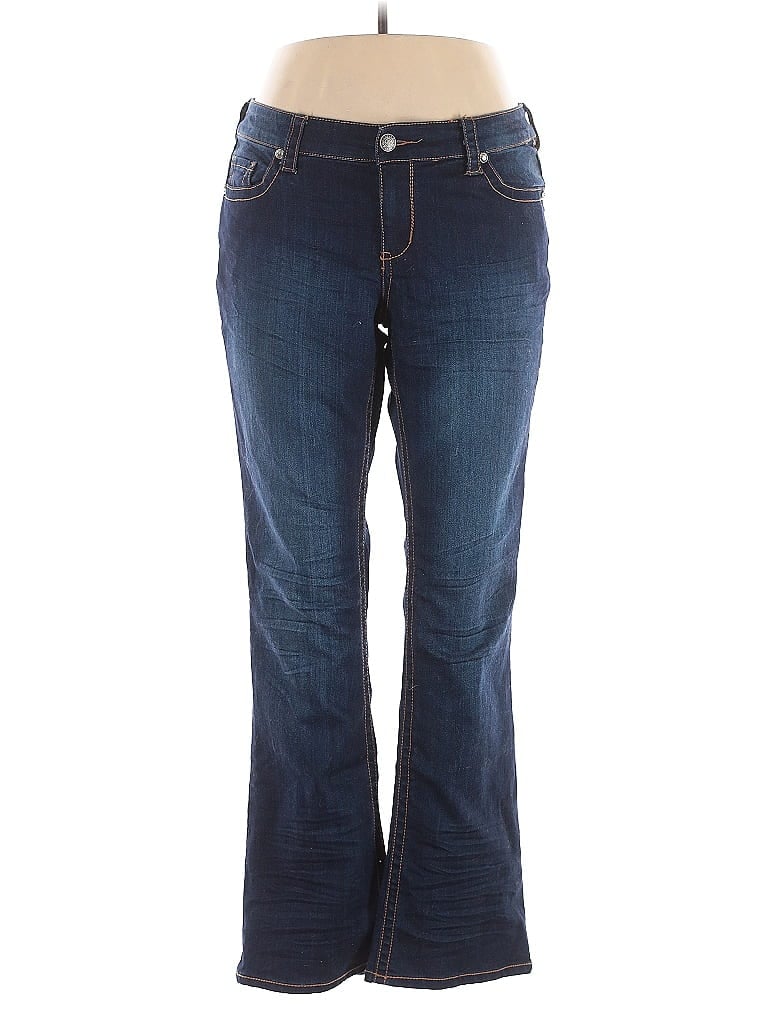 Seven7 Blue Jeans Size 16 - 62% off | ThredUp