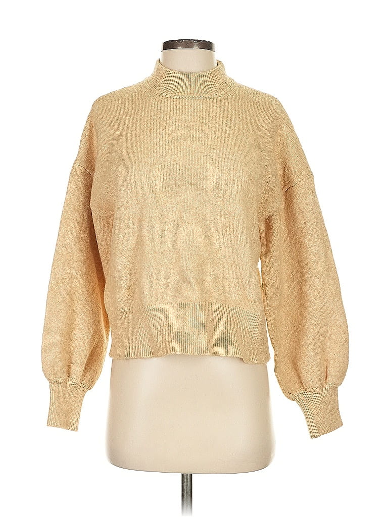 Gap Metallic Gold Turtleneck Sweater Size XS - 75% off | ThredUp