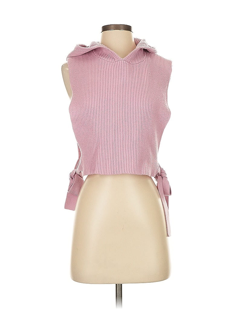 Maje Pink Sweater Vest One size - 77% off | ThredUp