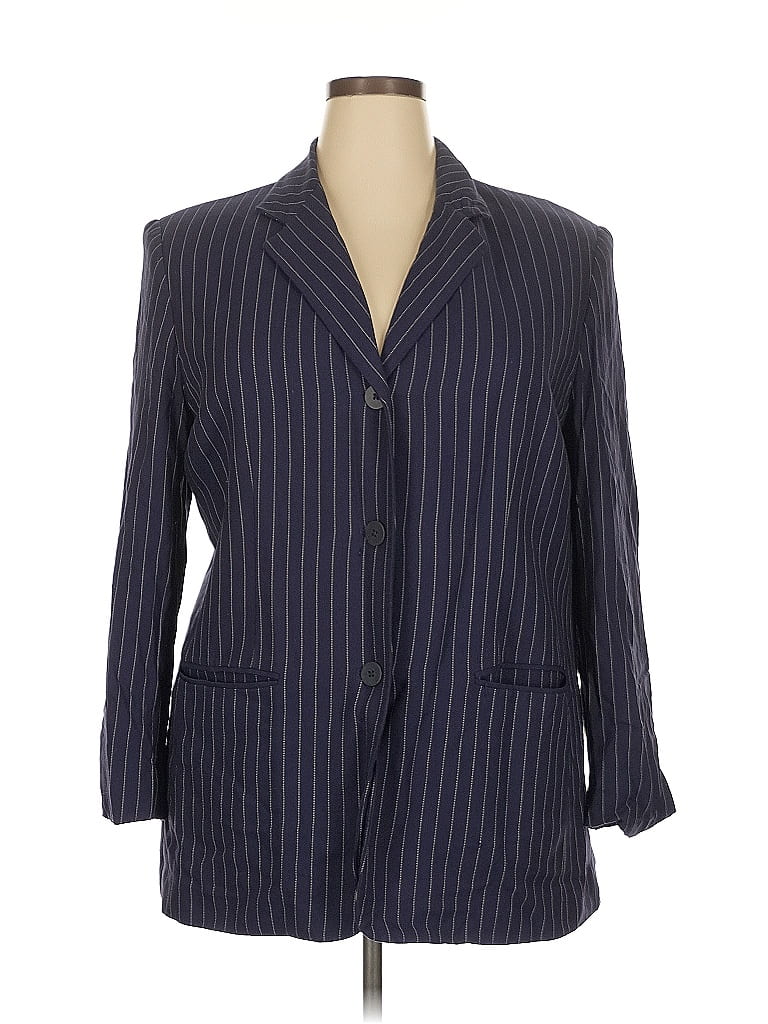 Evan Picone Blue Blazer Size 18 - 73% off | ThredUp