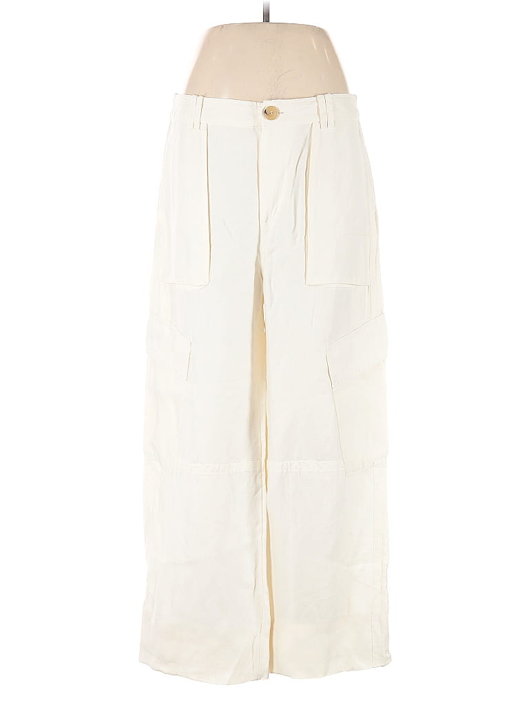 Vince. Ivory Linen Pants Size 12 - 78% off | ThredUp