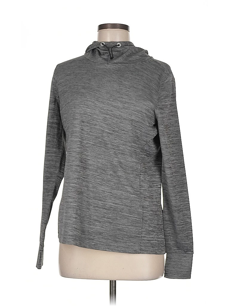 MTA Sport Gray Turtleneck Sweater Size M - 36% off | ThredUp