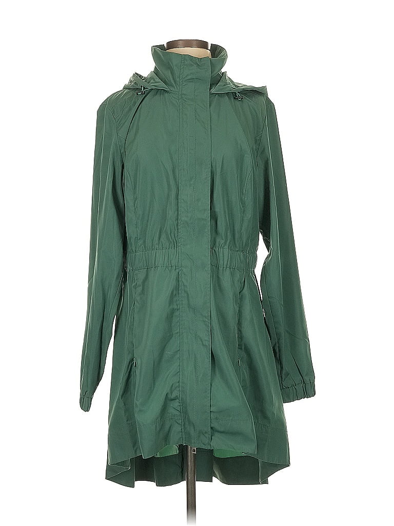 Zuda 100% Polyester Green Raincoat Size S - 56% off | ThredUp