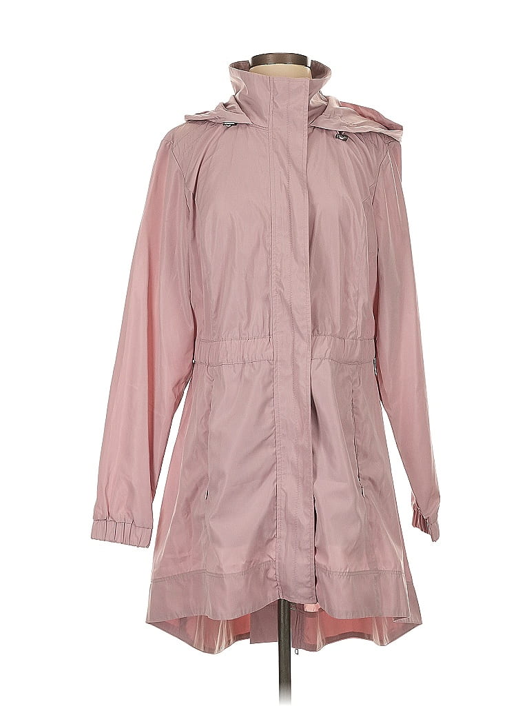 Zuda 100% Polyester Pink Raincoat Size S - 61% off | ThredUp