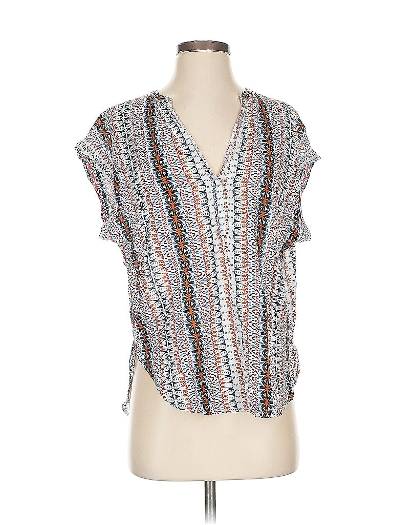 Xirena 100% Cotton White Short Sleeve Blouse Size XS - 80% off | ThredUp