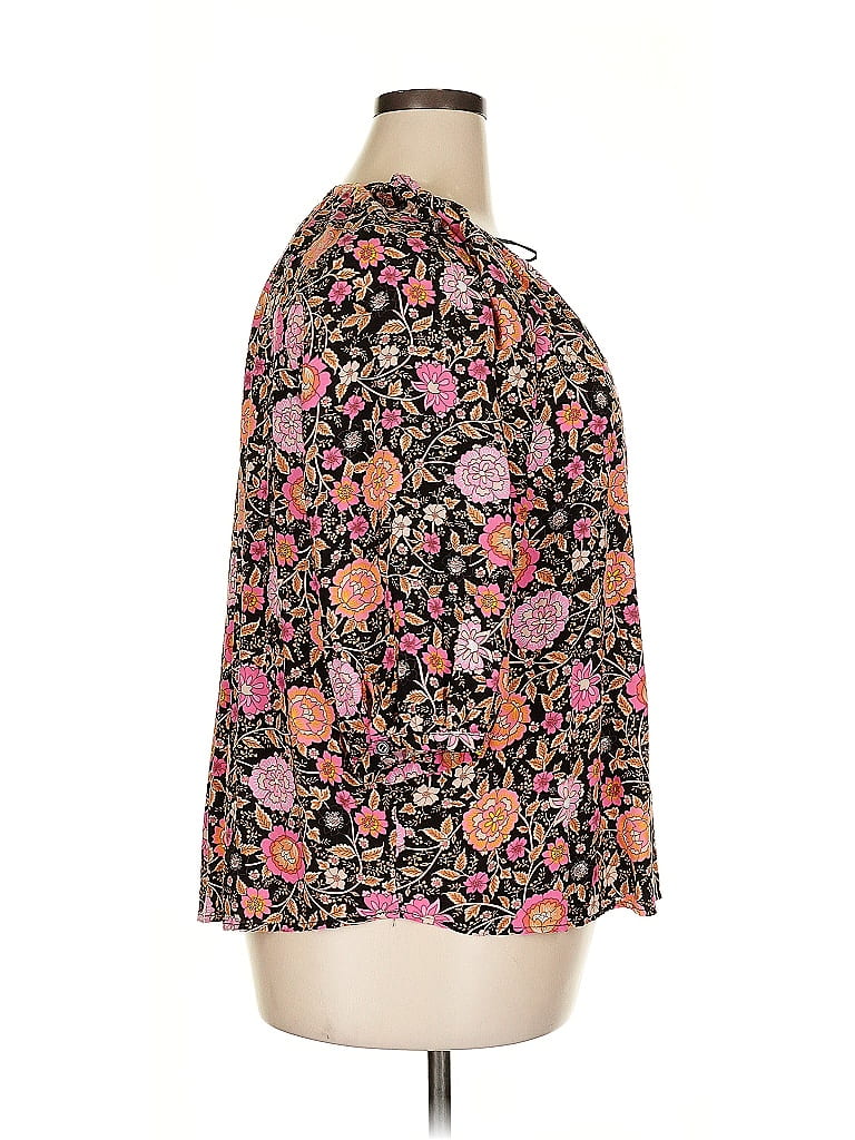 Jones New York 100% Rayon Black Long Sleeve Blouse Size 2X - 72% off ...