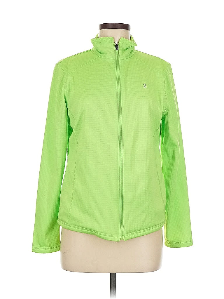 IZOD Green Track Jacket Size M - 77% off | ThredUp