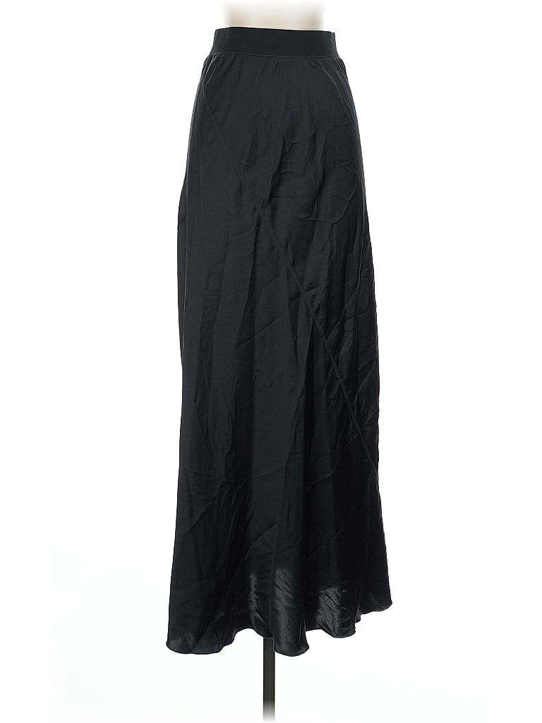 ATM 100% Silk Solid Black Silk Skirt Size XS - 77% off | ThredUp