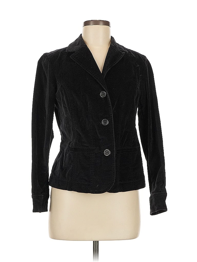 Sigrid Olsen 100% Cotton Black Blazer Size 8 - 80% off | ThredUp