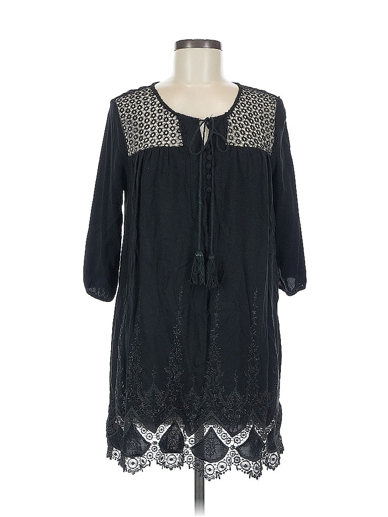 Jodifl 100% Rayon Black Casual Dress Size M - 71% off | ThredUp