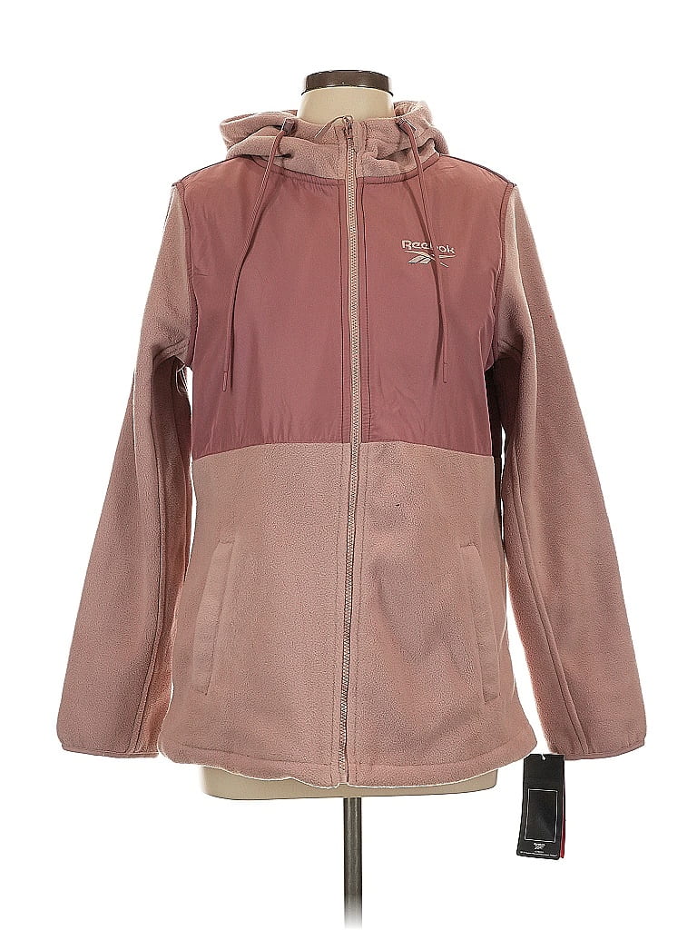 Reebok Pink Jacket Size L - 69% off | ThredUp