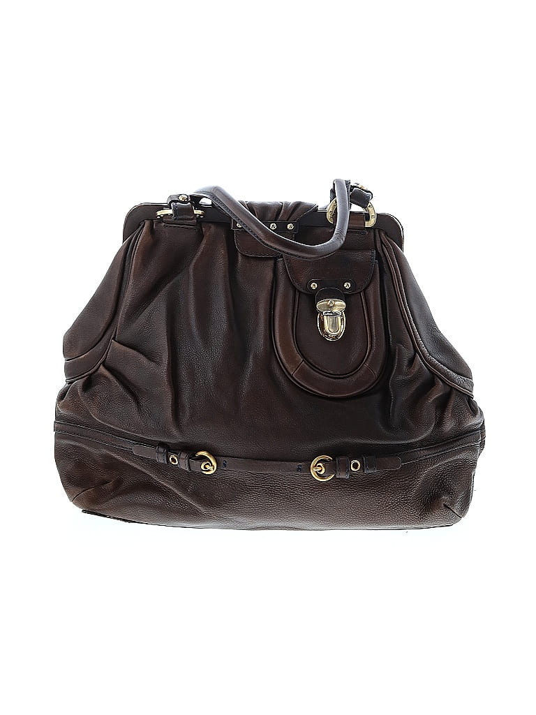 Ellen Tracy Brown Satchel One size - 71% off | ThredUp