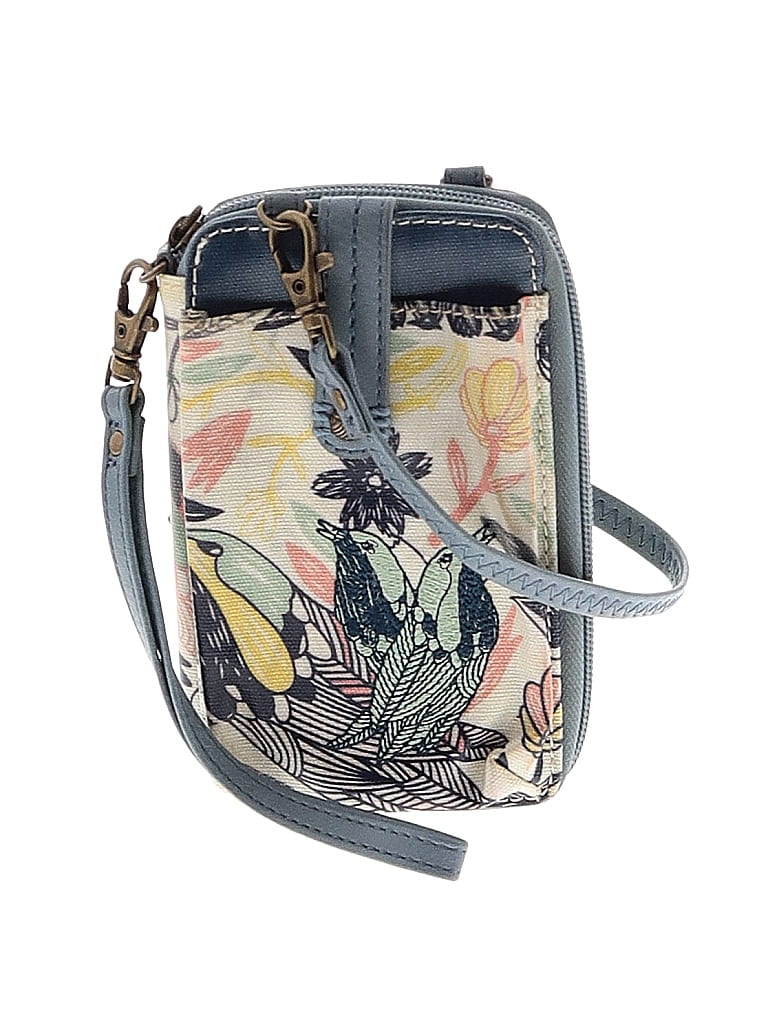 Sakroots Tropical Gray Blue Crossbody Bag One size - 45% off | ThredUp