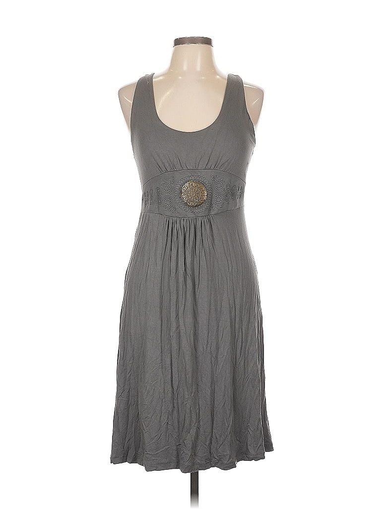 Vertigo Paris Gray Casual Dress Size L - 74% off | ThredUp