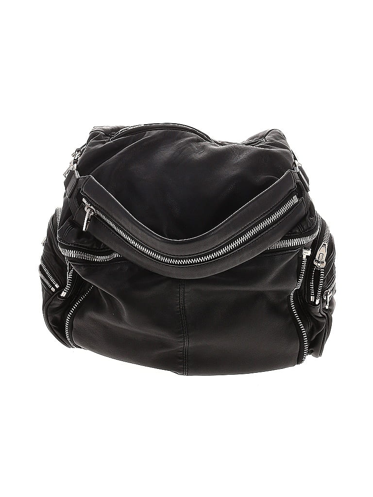 Alexander Wang 100% Leather Black Leather Shoulder Bag One size - 63% ...