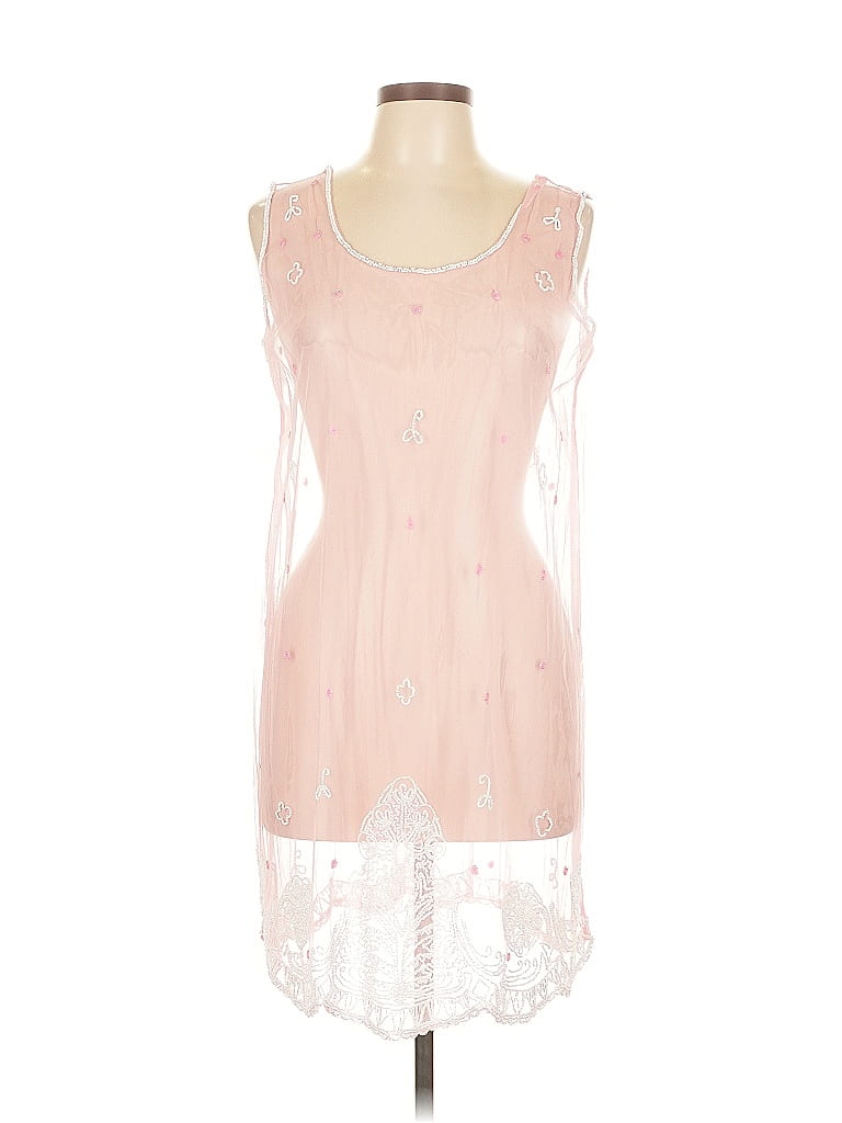 Marisol 100% Rayon Pink Cocktail Dress Size 10 - 58% off | ThredUp