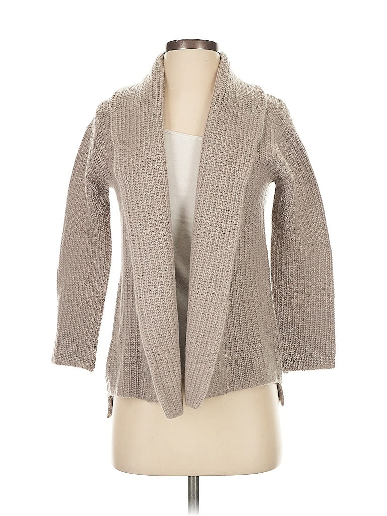 The Cashmere Project 100% Cashmere Tan Cashmere Cardigan Size XS - 79% ...