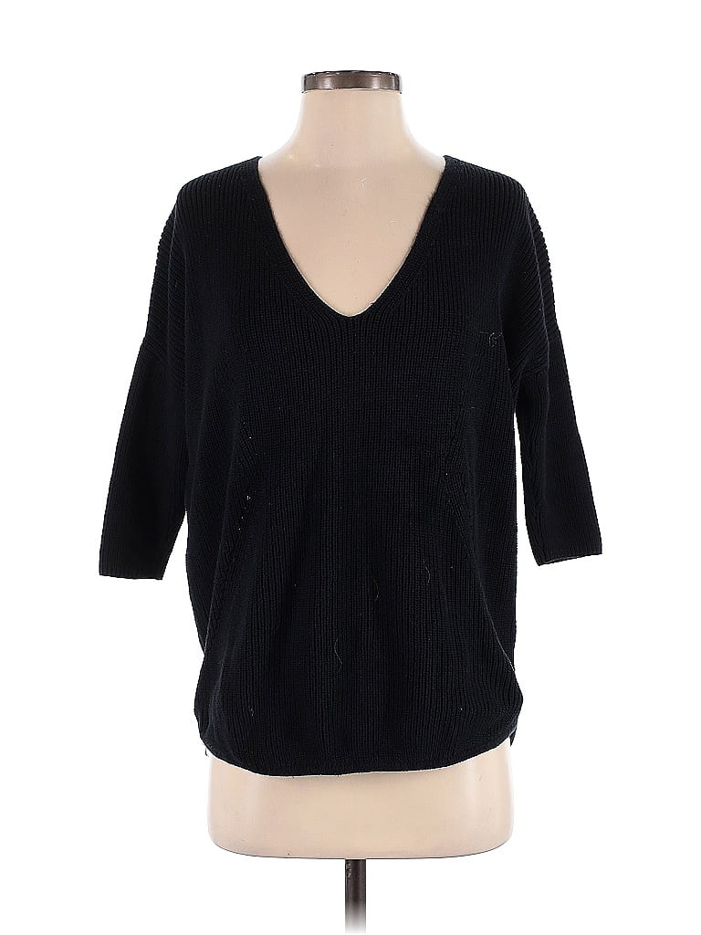 Express 100% Cotton Black Pullover Sweater Size XS - 50% off | ThredUp