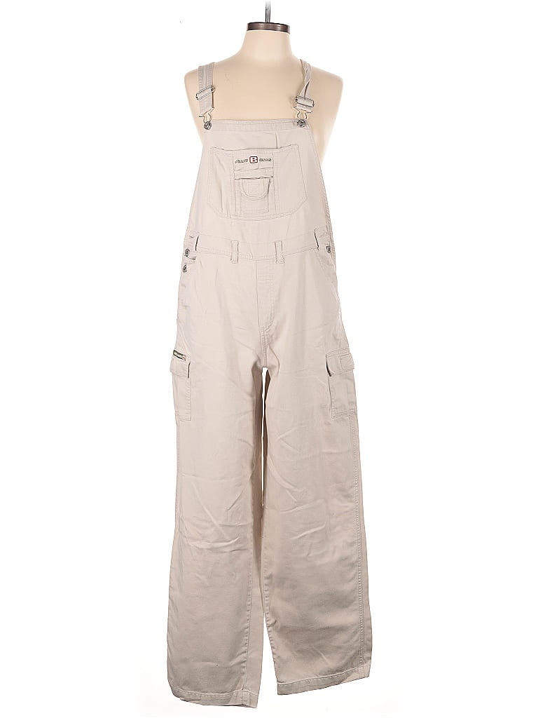 Assorted Brands 100% Cotton Tan Overalls Size L - 17% off | ThredUp