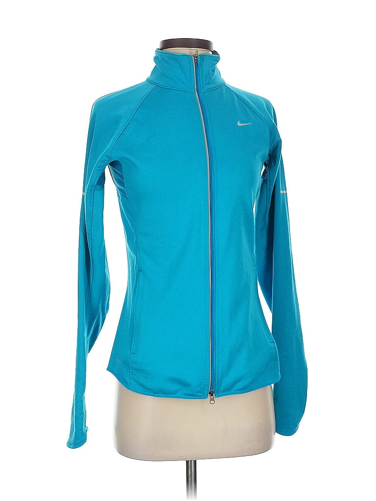 Nike Teal Track Jacket Size S - 59% off | ThredUp