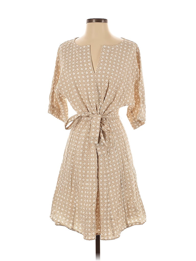 Ann Taylor Tan Casual Dress Size 4 - 77% off | ThredUp