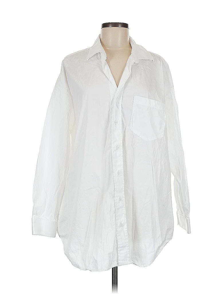 Frank & Eileen 100% Cotton White Long Sleeve Button-Down Shirt One size - 76% off | ThredUp