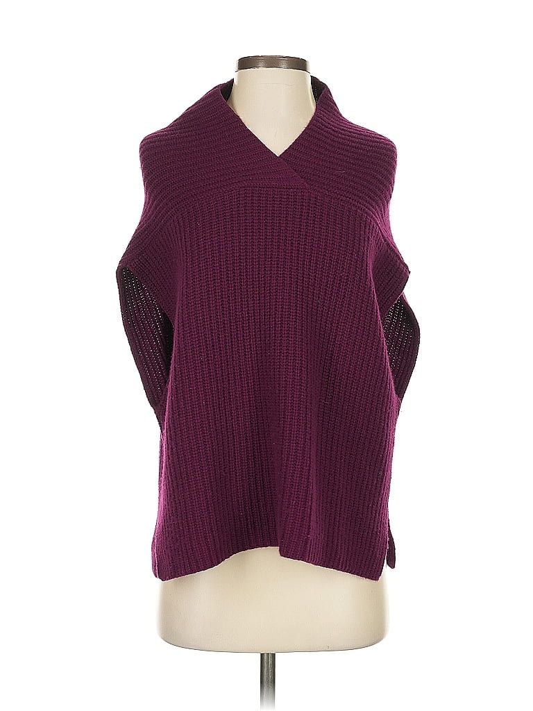 Magaschoni 100% Wool Burgundy Sweater Vest Size S - 82% off | ThredUp