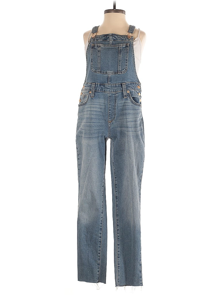 Universal Thread Blue Overalls Size 0 - 4% off | ThredUp