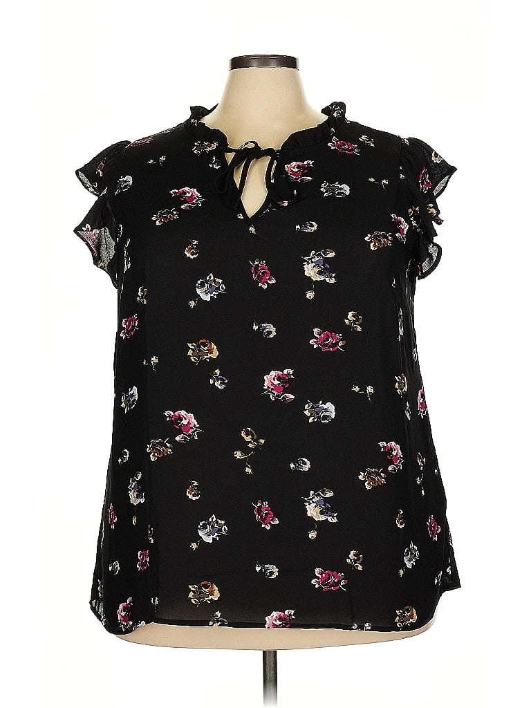 Assorted Brands 100% Polyester Black Sleeveless Blouse Size 3X - 34% off | ThredUp