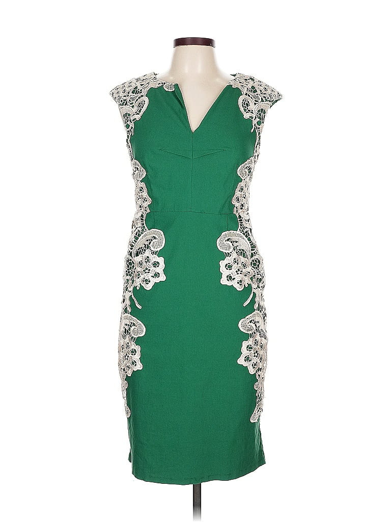 Paper Dolls Green Cocktail Dress Size 10 - 74% off | ThredUp