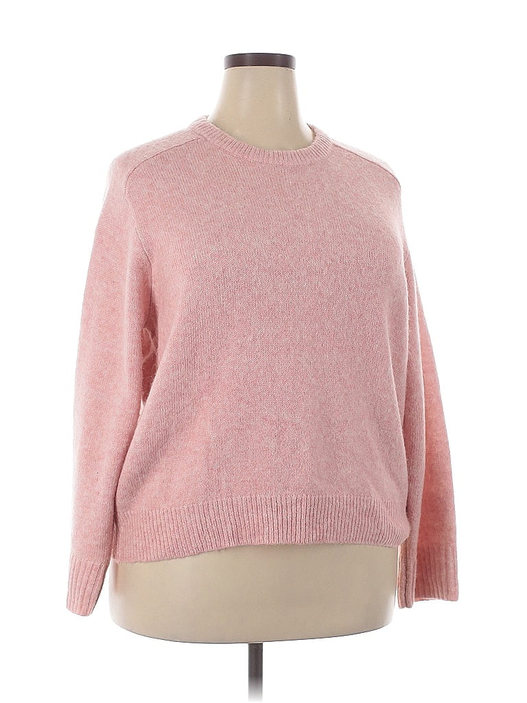 J.Crew Pink Pullover Sweater Size XXL - 72% off | ThredUp