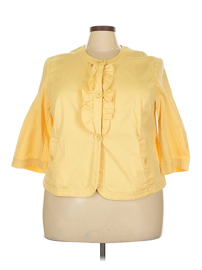 Talbots Yellow Jacket Size 22 - 76% off | ThredUp