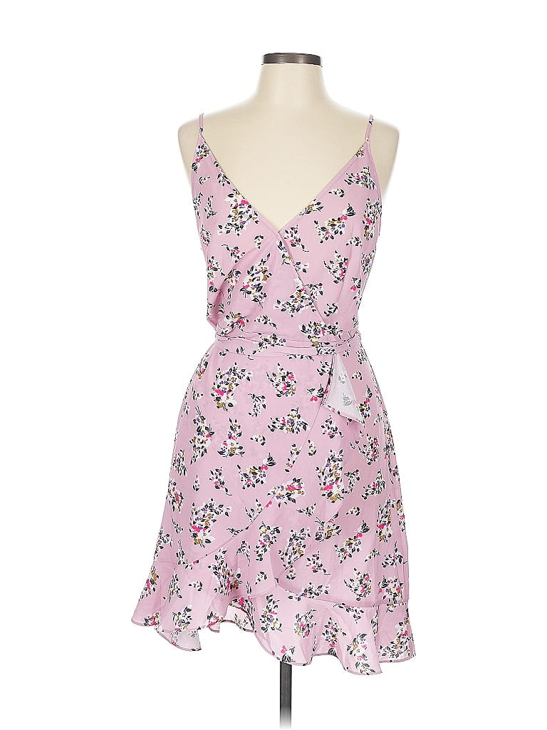 French Connection Floral Pink Cocktail Dress Size 12 - 74% off | ThredUp