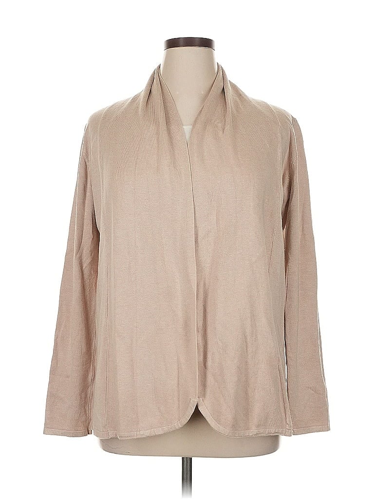 Cyrus Tan Cardigan Size XL - 62% off | ThredUp