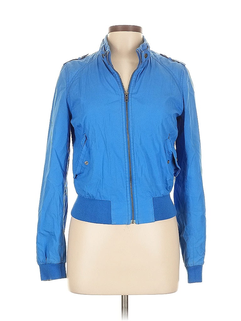 Unbranded 100% Cotton Blue Jacket Size 10 - 59% off | ThredUp