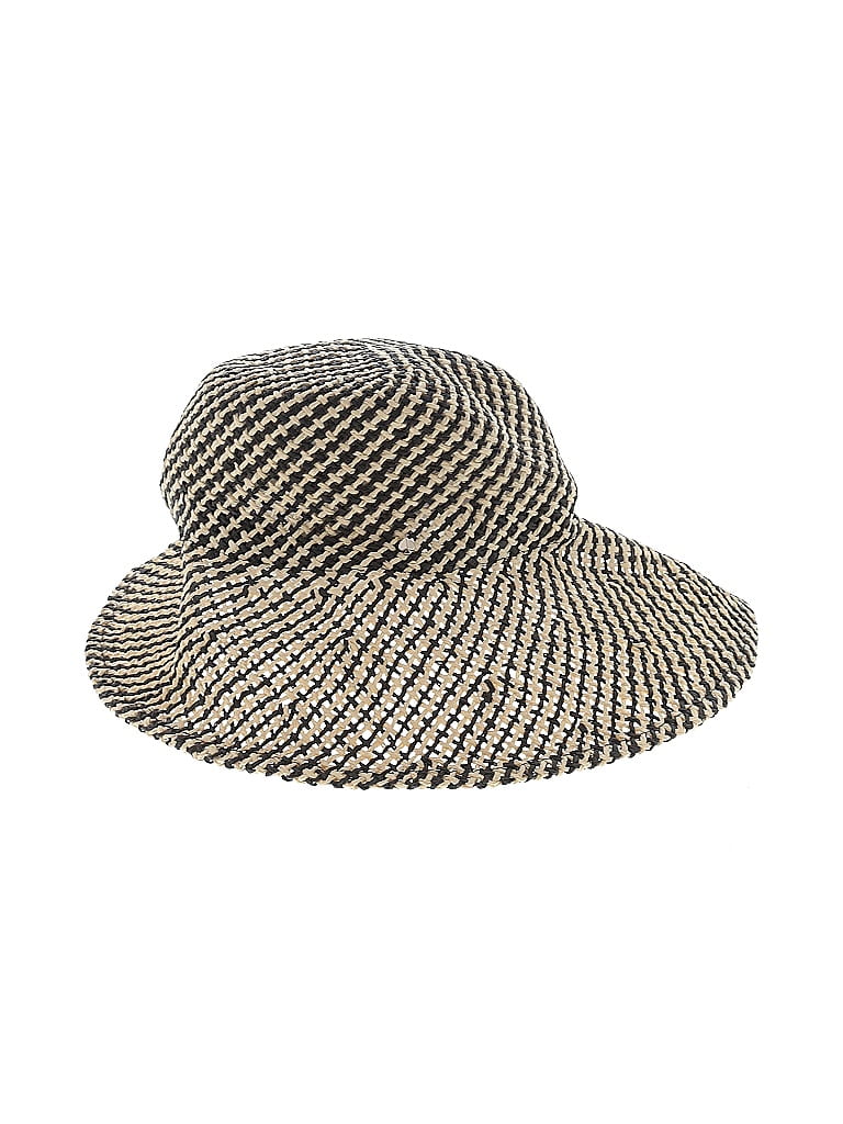 Kate Spade New York Houndstooth Gold Tan Sun Hat One size - 65% off ...