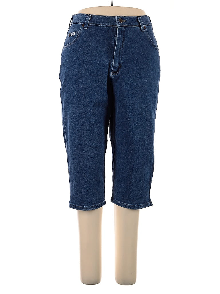 Lee Blue Blue Lee Capris with Zip Size 14 - 21% off | ThredUp